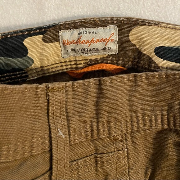 Weatherproof | Pants | Mens Weatherproof Brown Canvas Pants 38x34 ...